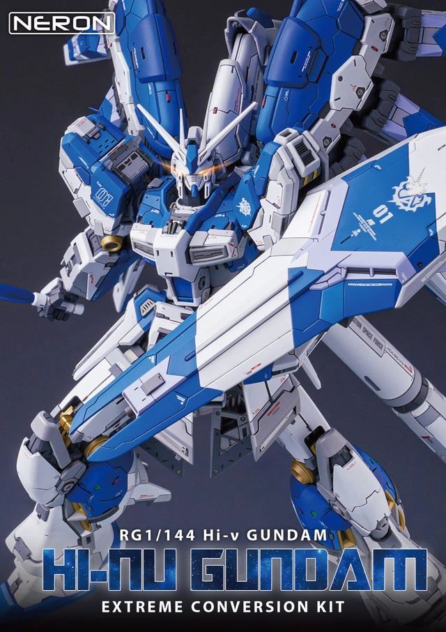 Madworks RG Hi-v Gundam Extreme Conversion Kit 海牛樹脂套改